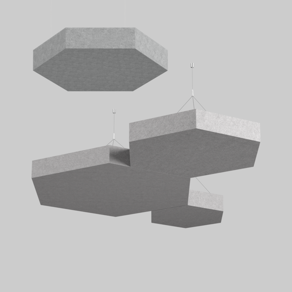 HEX-O - Shaping the office environment - Luminaria I xilence