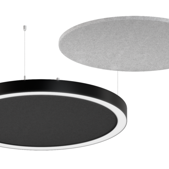 MOVE IT – Acoustic on track – Acoustic luminaire I xilence