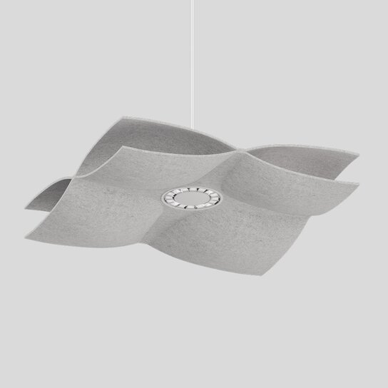 SOUNDCATCHER – Shaping sound and light – Acoustic luminaire I xilence