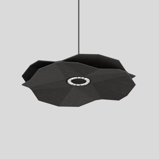 SOUNDCATCHER – Shaping sound and light – Acoustic luminaire I xilence
