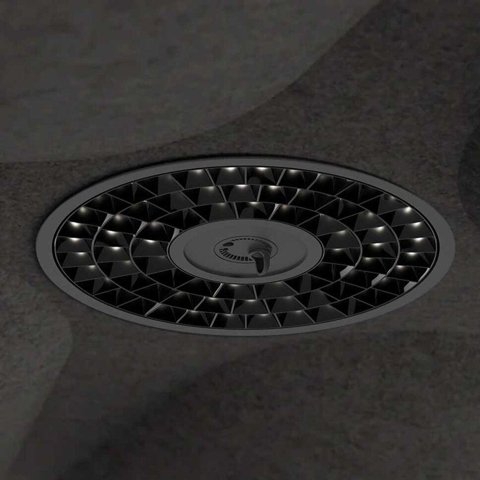 SOUNDCATCHER – Shaping sound and light – Acoustic luminaire I xilence